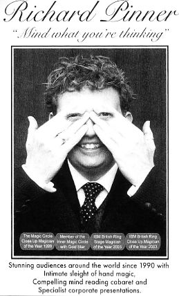 Mind Readers For Hire From Jon Anton Entertainments.